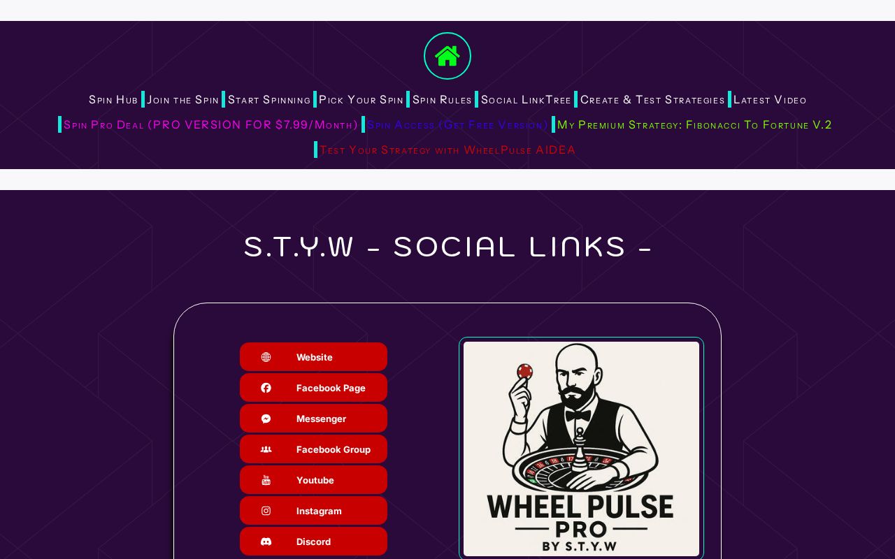 Spin Till You Win Link Tree